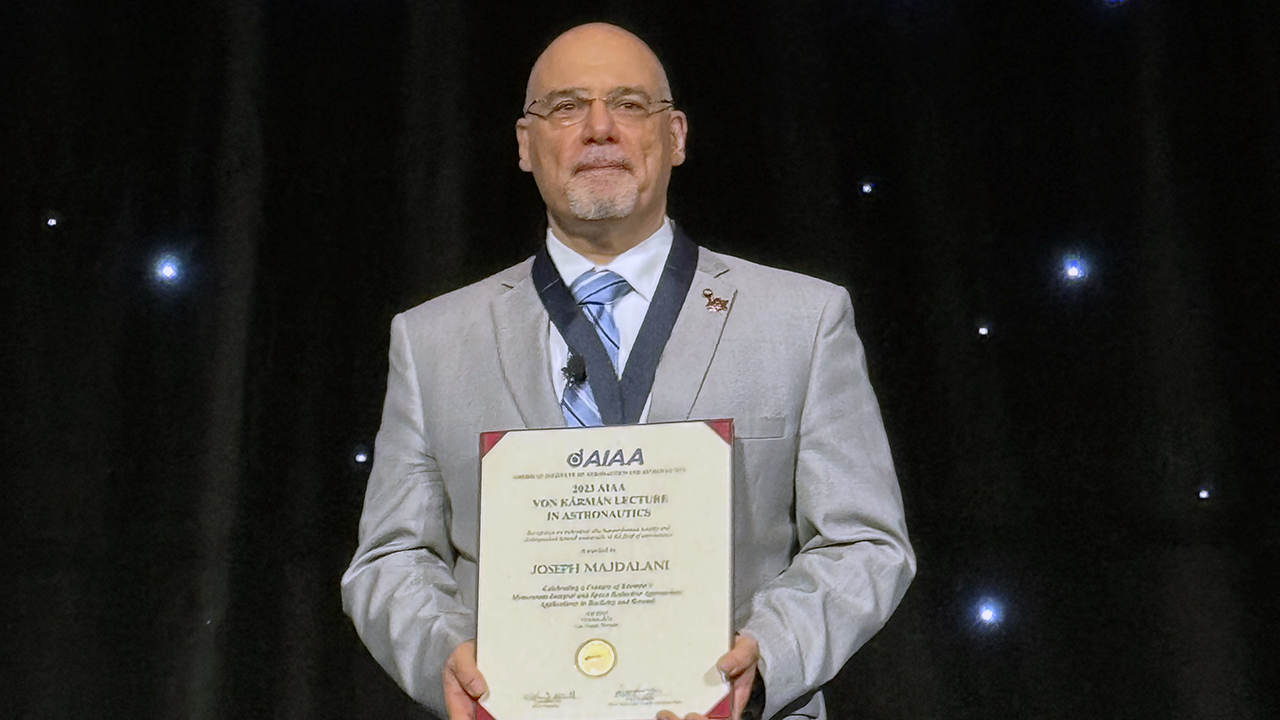 Majdalani delivers 2023 von Kármán Lecture